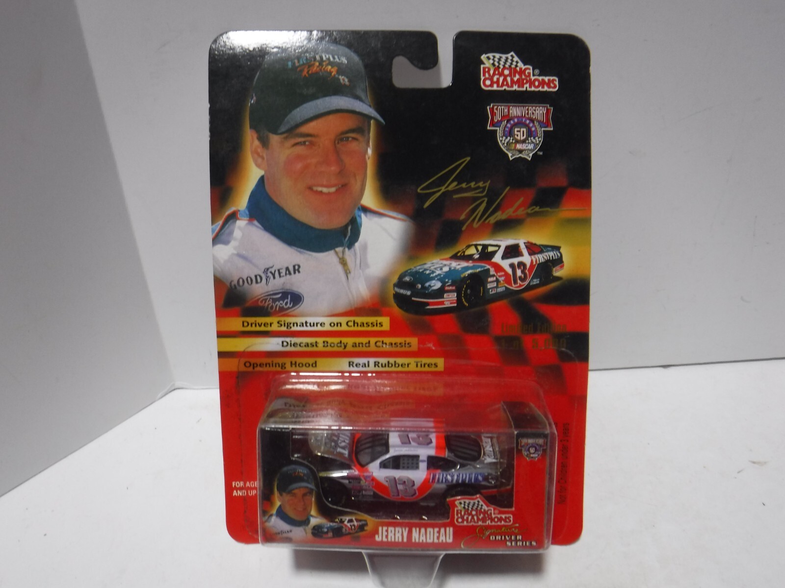 Jerry Nadeau #13 First Plus /5000 Racing Champions 1:64 033123DMT3(D ...