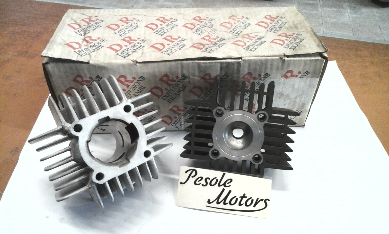 Cylinder & Head minarelli v1 Dr Aluminum Diameter 38,8 Without Piston ...