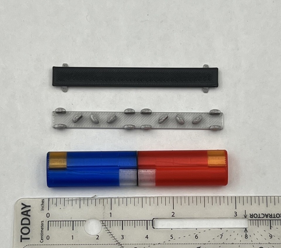 1/18 LED Ready AeroDynic Lightbar LAPD Blue Red Clear Amber Police ...