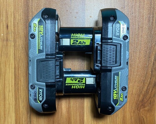 2 PCs Genuine Ryobi OEM Battery PBP003 LITHIUM-Ion 18V ONE+ 2Ah Box ...