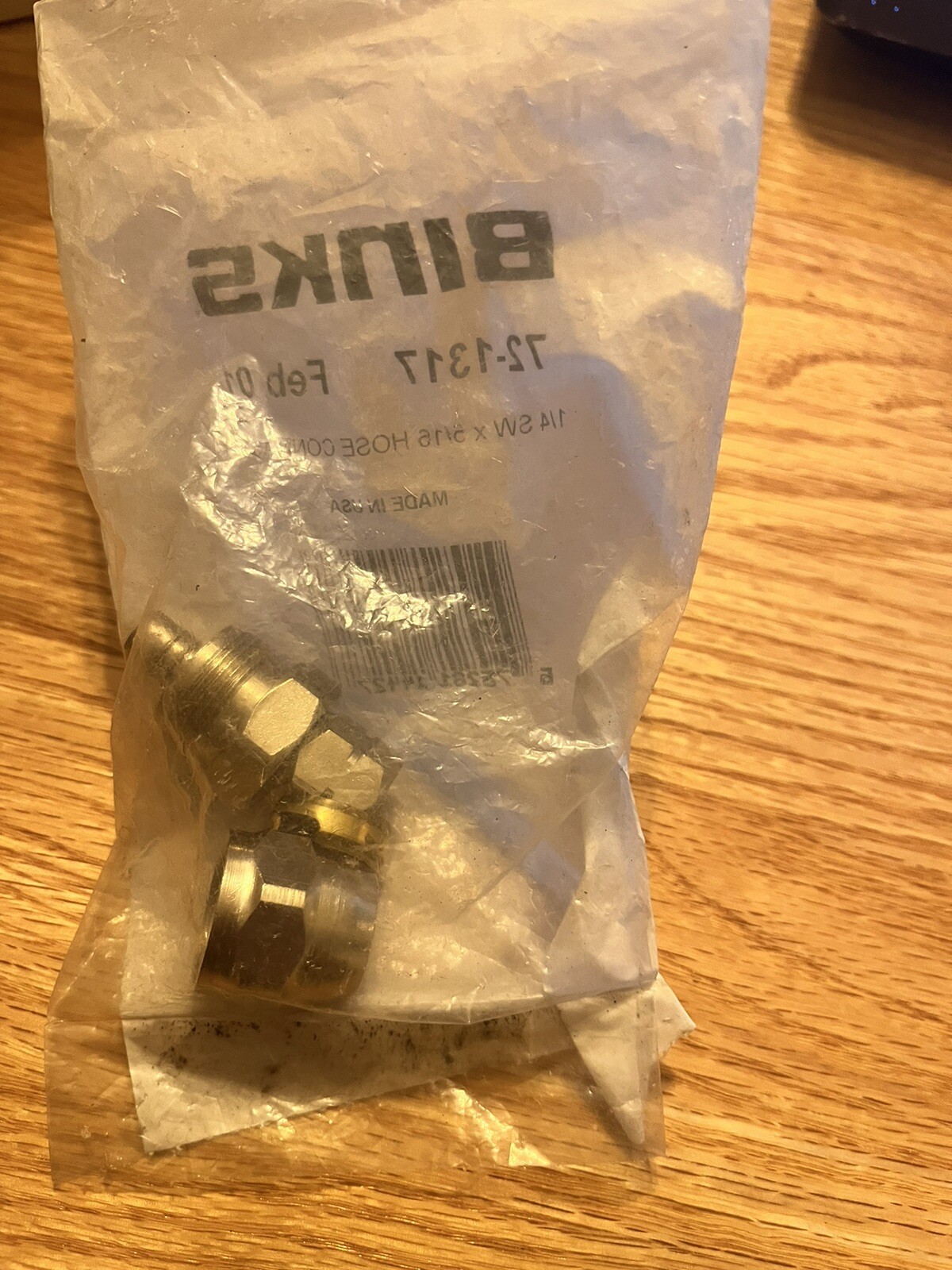 BINKS 72-1317 1/4 SW x 5/16 HOSE CONN ASM F | eBay