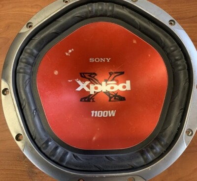 Sony Xplode 1100 W Subwoofer XS-L100P5W Measures 11” | eBay
