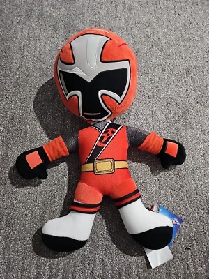 Power Rangers Plush Red Mighty Morphin 21" Franco 2017 Stuffed Pillow ...