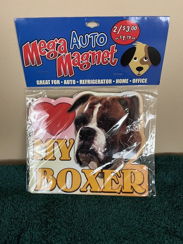 Boxer Dog Auto/Car,Home,Refrigerator Magnet | eBay