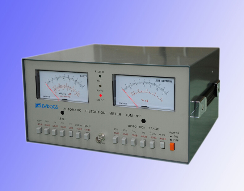 TDM-1911 Automatic Audio Signal Distortion Meter Tester 0.01%-30% 220V ...
