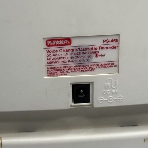 Vintage Rocking Robot Mr.Mike Cassette Player PS-465 (Tested) Blue Top ...