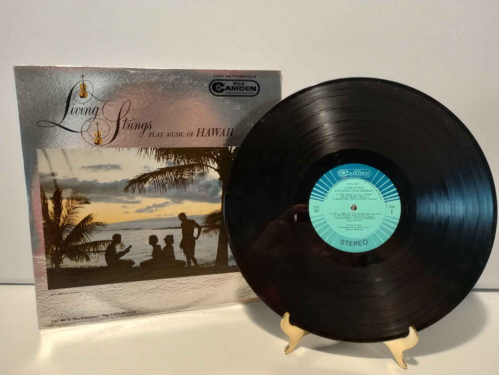 Living Strings Play. Music Of Hawaii Vinyl LP Record RCA Camden 60's ...