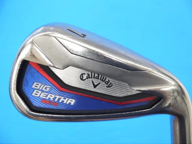 Callaway Big Bertha Beta Iron Set #5-9,P,A,S (8 Club)/Flex S Stiff GS90 ...