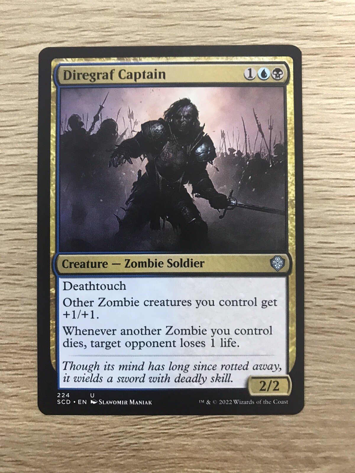 Diregraf Captain MTG Magic the Gathering Card NM Near Mint Starter ...