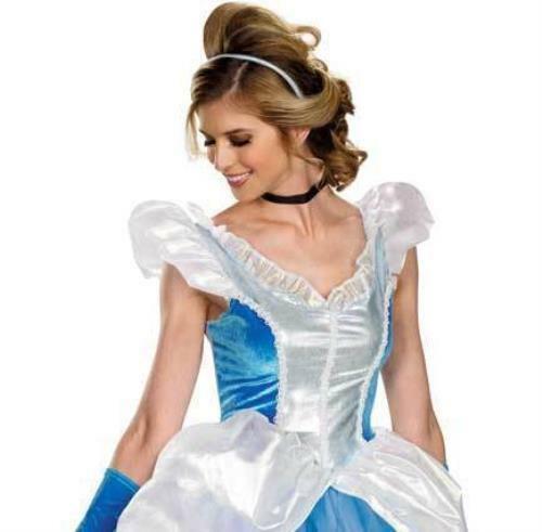 Disney Disguise Deluxe Sassy Cinderella Costume Size Medium 8-10 | eBay