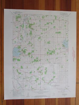 Rochester Wisconsin 1962 Original Vintage USGS Topo Map | eBay