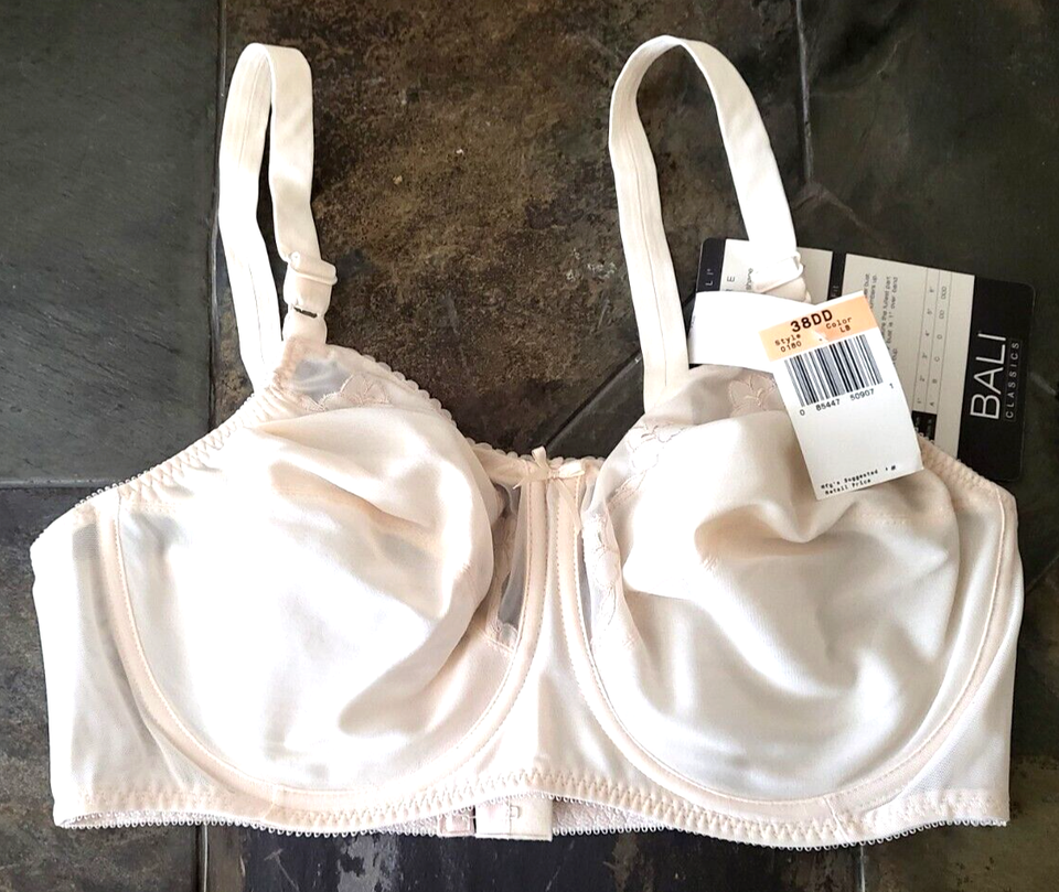 38DD Bali Flower Underwire Comfort-U Full Coverage Comfortable Lift Bra ...