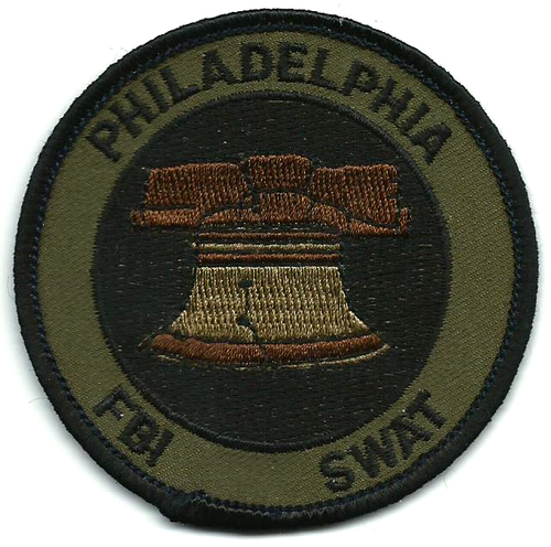 FBI: PHILADELPHIA SWAT S.W.A.T. Police Patch (Glocke-Bell) SEK Polizei ...