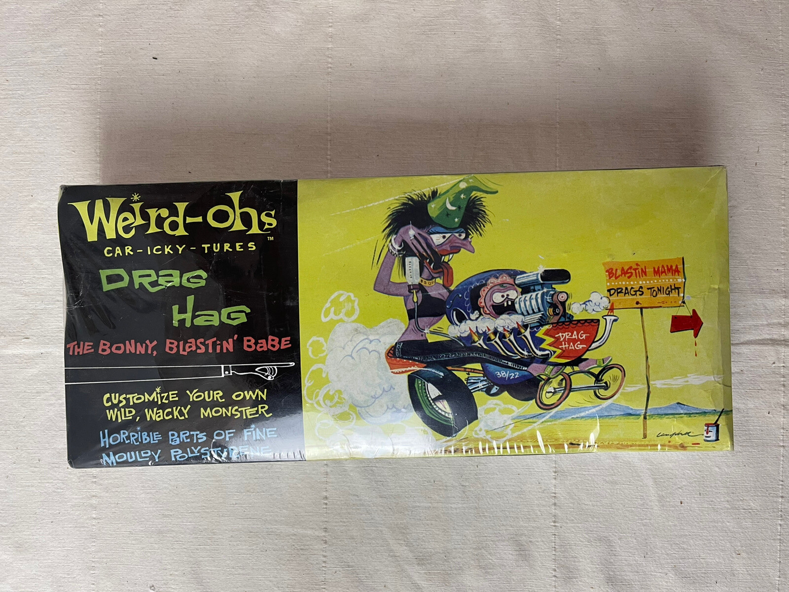 Drag Hag The Bonny Blastin Babe Wierd-ohs Model Kit Factory Sealed 2006 ...