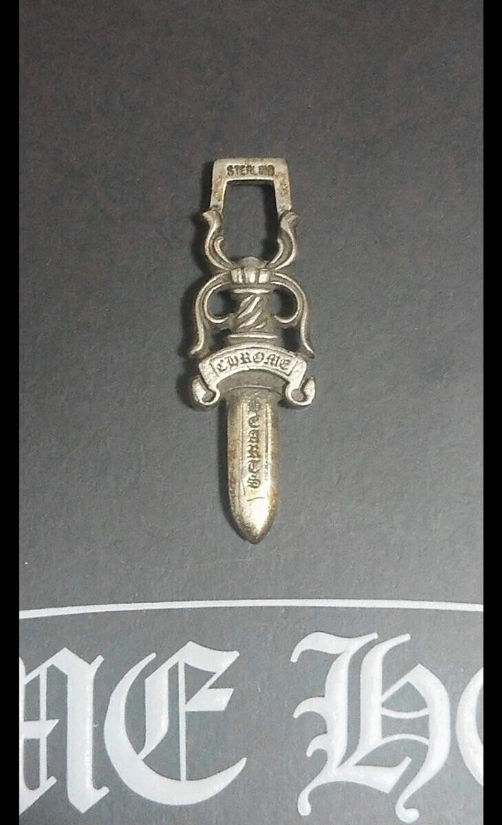 CHROME HEARTS #10 Dagger Pendant - Gem