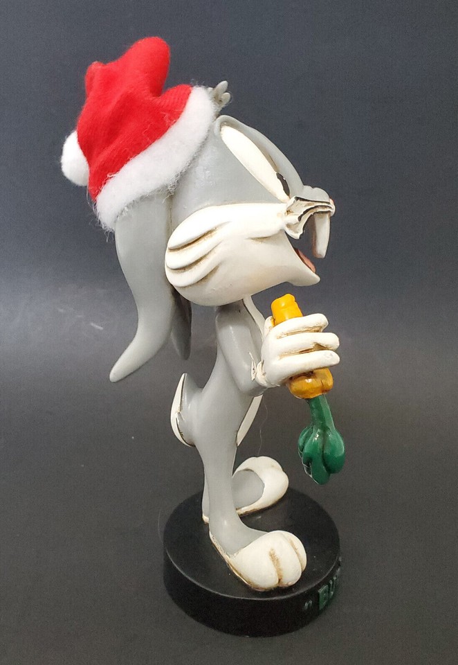 Vintage Looney Tunes Santa Bugs Bunny Christmas Bobble Head Vintage | eBay