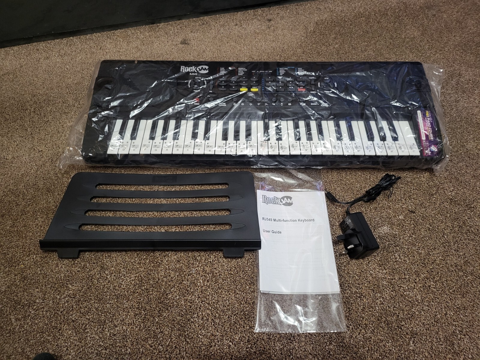 RockJam RJ549 49-key Portable Digital Keyboard for sale online | eBay