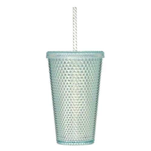 STARBUCKS JAPAN 2021 ICY BLUE STUDDED BUMPY COLD CUP TUMBLER, NEW ...