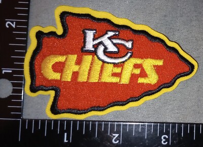 KANSAS CITY CHIEFS IRON ON PATCH | eBay