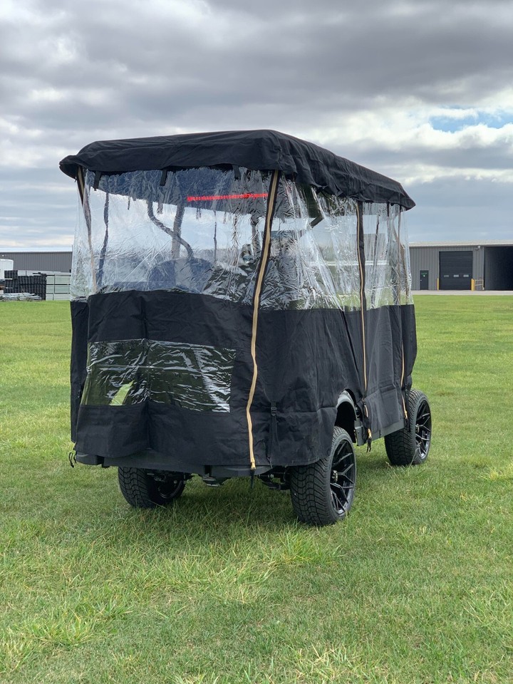 Wards 4 Passenger Golf Cart Enclosure Fits Kandi Kruiser 4P Black | eBay