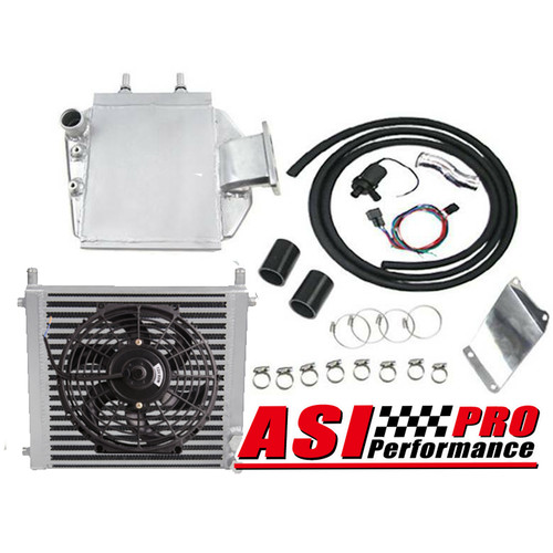 Water to Air intercooler kit for Landcruiser 80 100 series HDJ80 1HZ ...