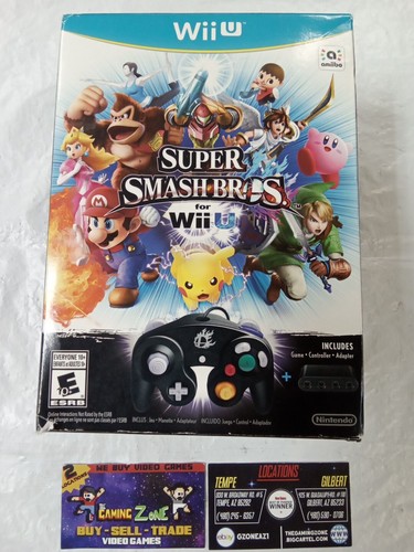 (New) Super Smash Bros Wii U Bundle 'Damage Box' | eBay