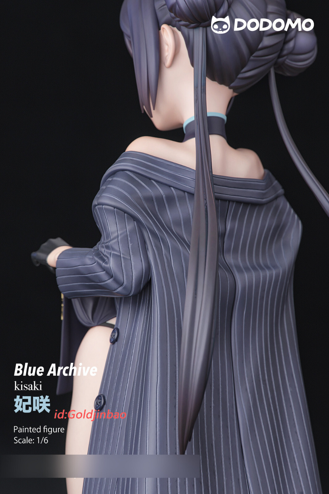 Dodomo Studio Blue Archive Kisaki Resin Model In Stock 1/6 Scale Two Body H22cm | eBay
