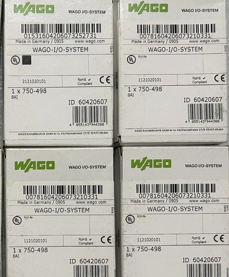 1pcs WAGO 60420607 PLC Module 750-498 | eBay