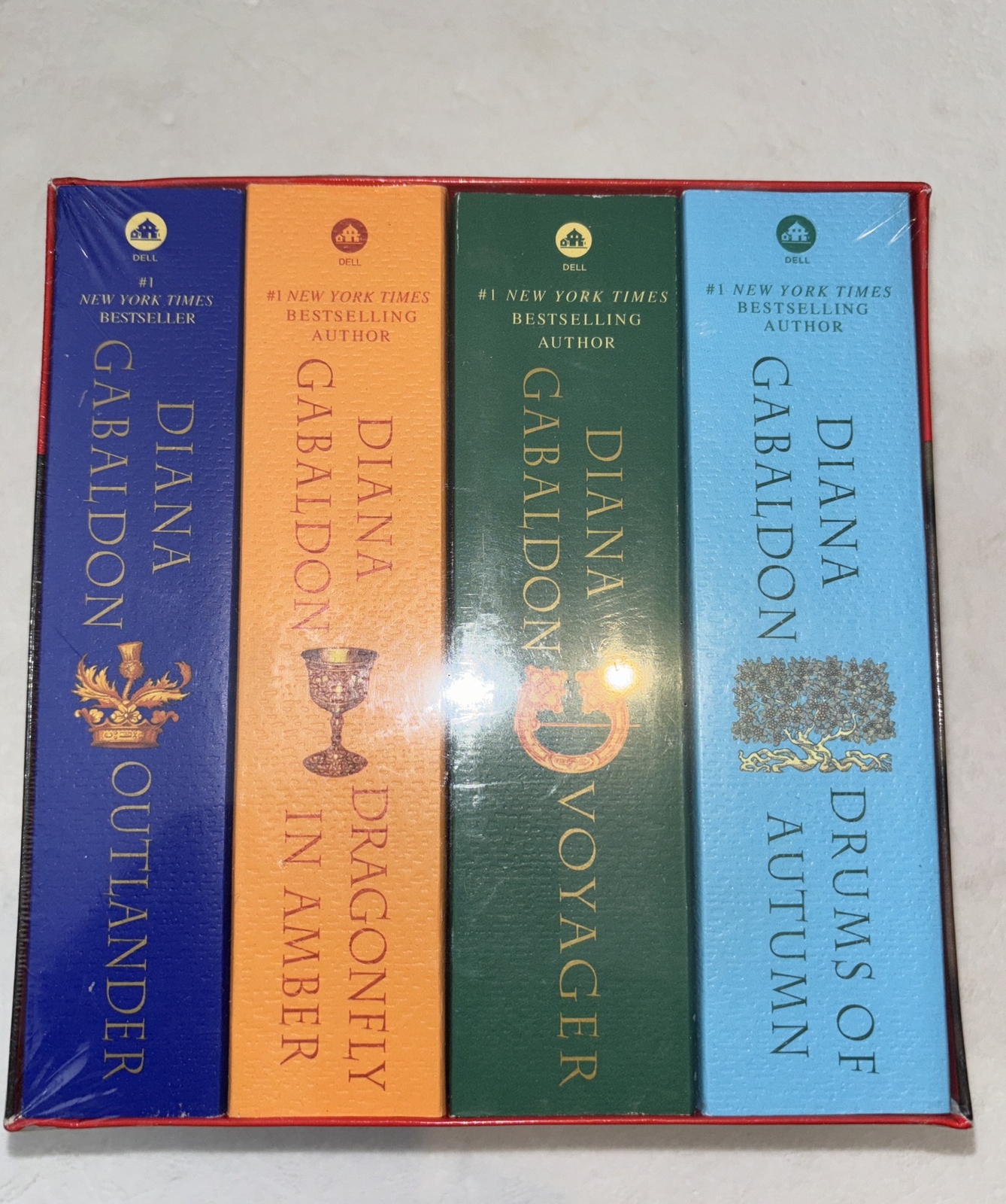 The Outlander Series Books Boxed Set Of 4 By Diana Gabaldon New Sealed ...