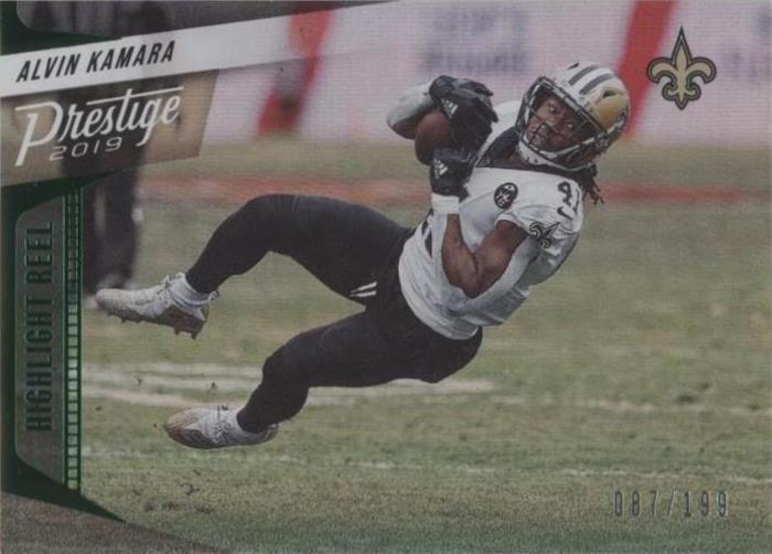 2019 Panini Prestige - Highlight Reel Alvin Kamara #HH-AK Xtra Points ...