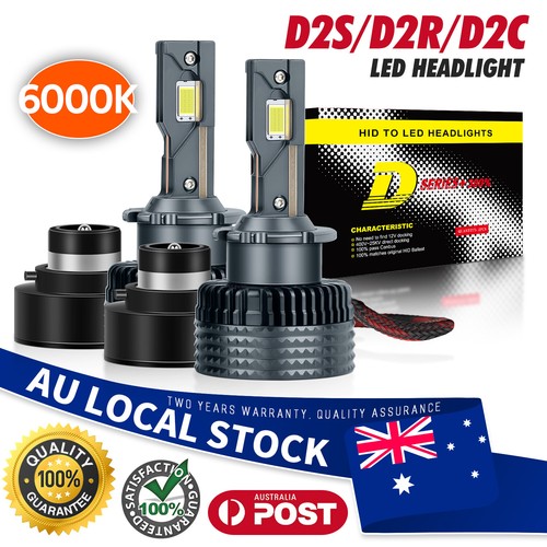 2X OEM D2S D2R LED Headlight Bulb Replace HID Xenon For VW Volkswagen ...