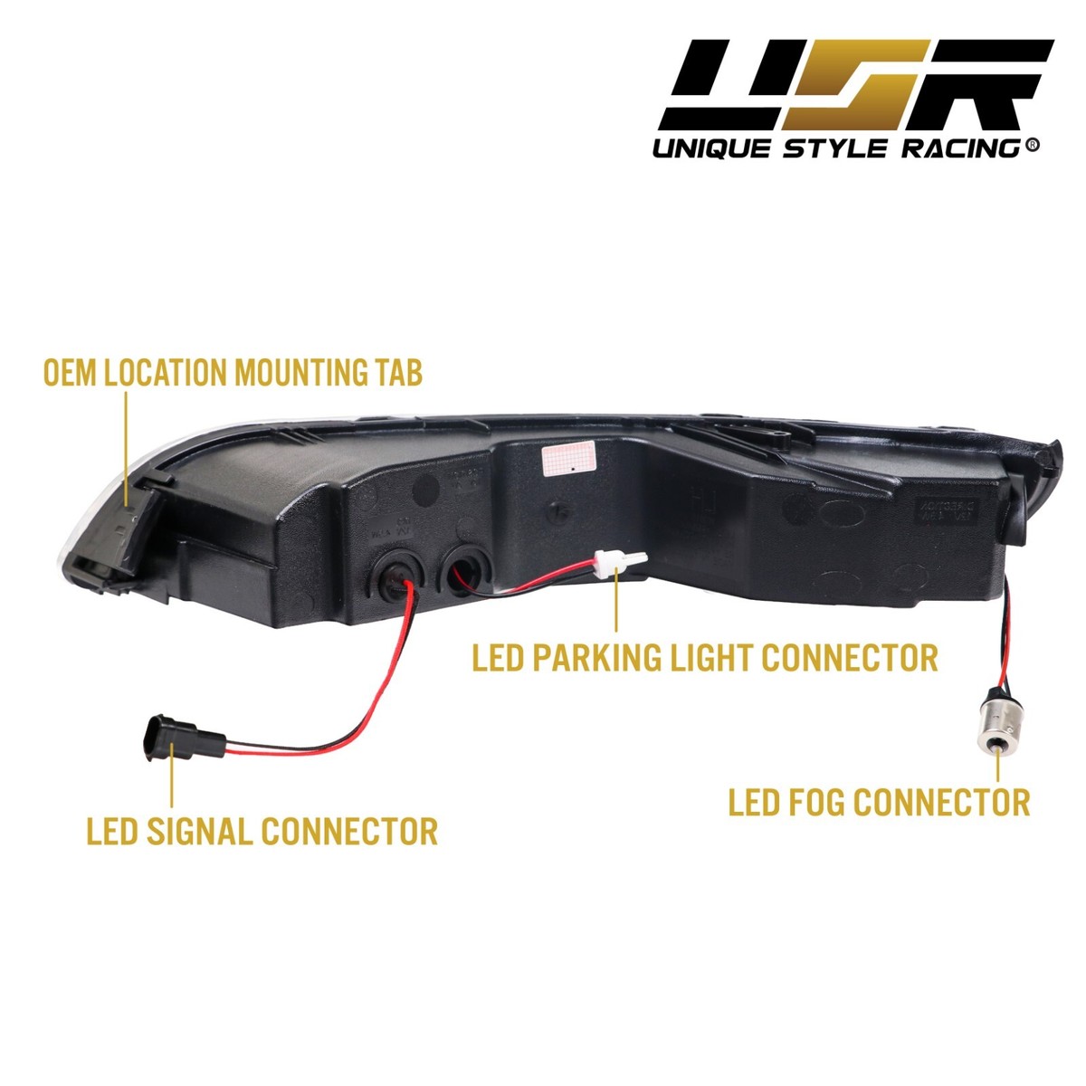 Tail Lights For Porsche 911 991 Turbo Style LED Front Bumper Kit For ...