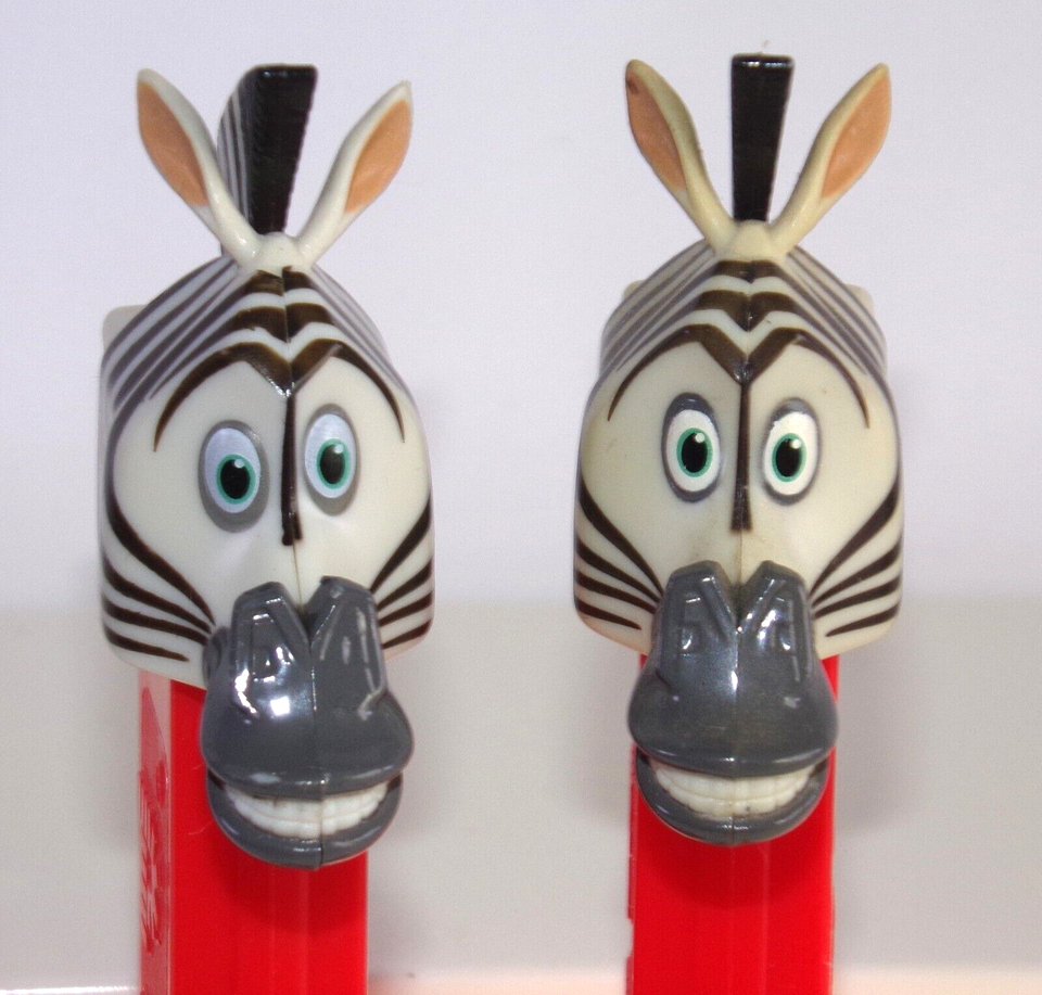 Dreamworks Madagascar PEZ Mary Zebra Gloria Hippo Alex Lion Kooky Zoo ...