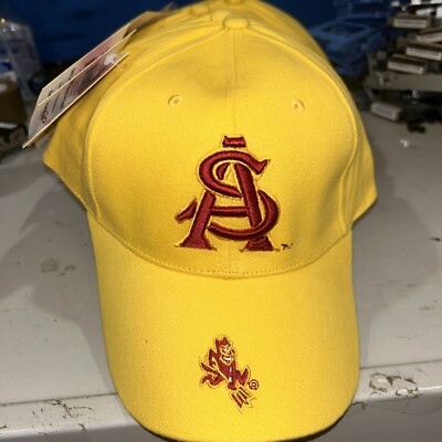 Arizona State University Sun Devils Yellow Baseball Cap | eBay