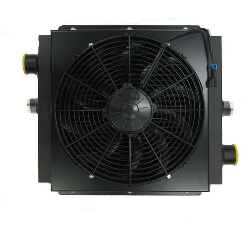 Mobile Hydraulic Oil Cooler Fan & Shroud Model DC-20 (12 Volt w/OC-63 ...