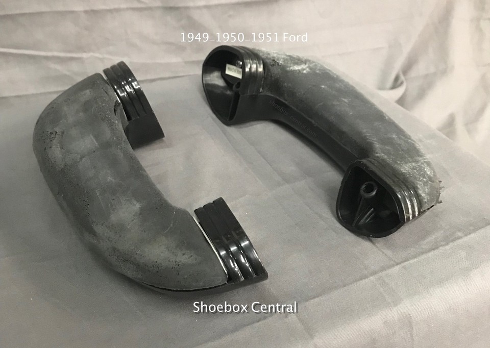 1953 1954 1955 1956 Ford Pickup Inside Door Arm Rests Black | eBay