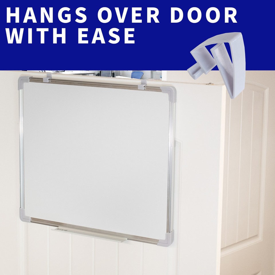 VIVO Hanging Dry Erase Board, 24" x 20" Hook-on Door, Cubicle ...