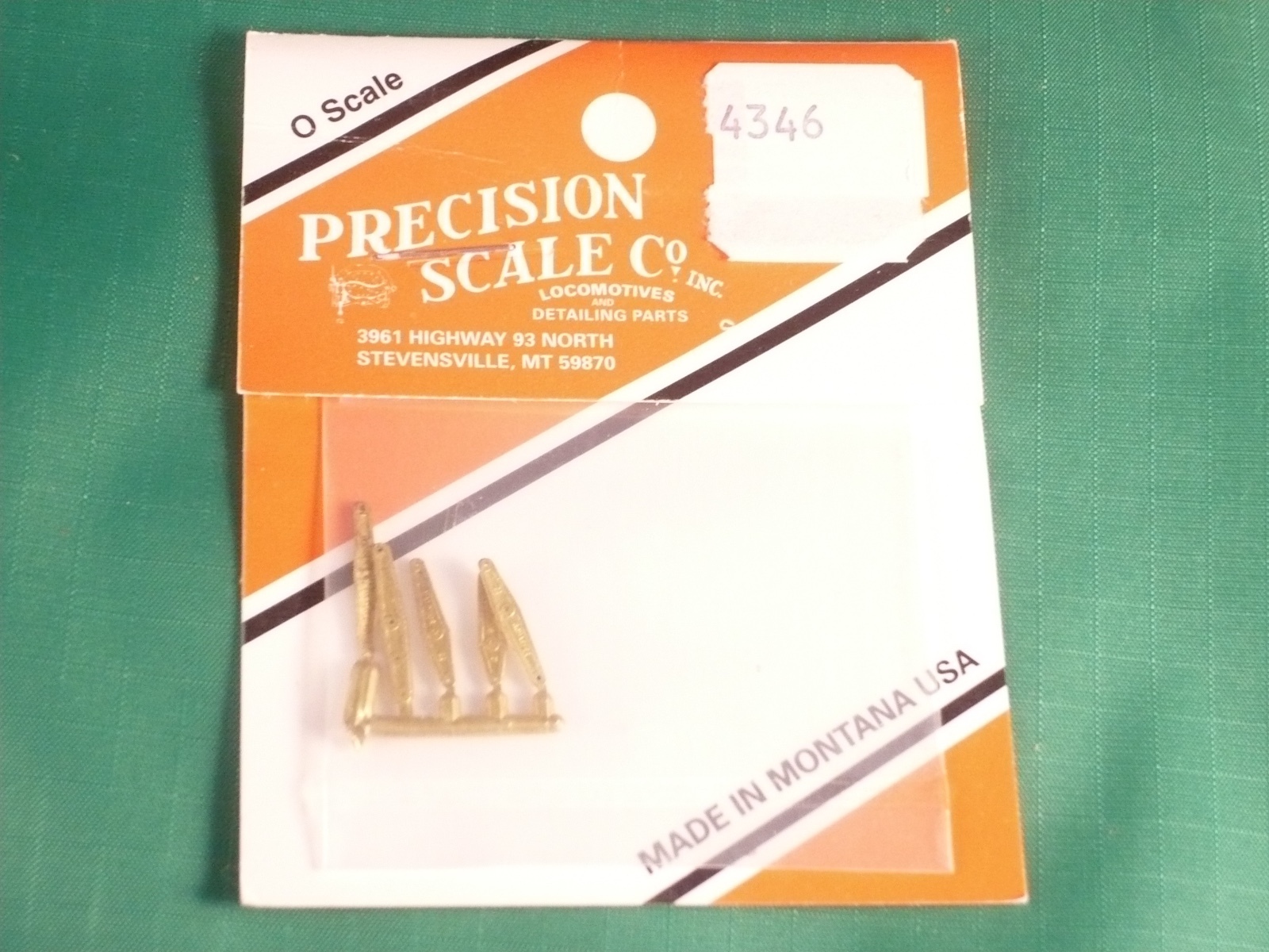 Precision Scale Co. O scale #4346 Schaeffer Body & Truck Lever Set, 5 ...