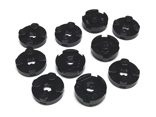 403226 LEGO® Rundplatte 2 x 2 mit Achsloch Schwarz 10 Stück Neu | eBay