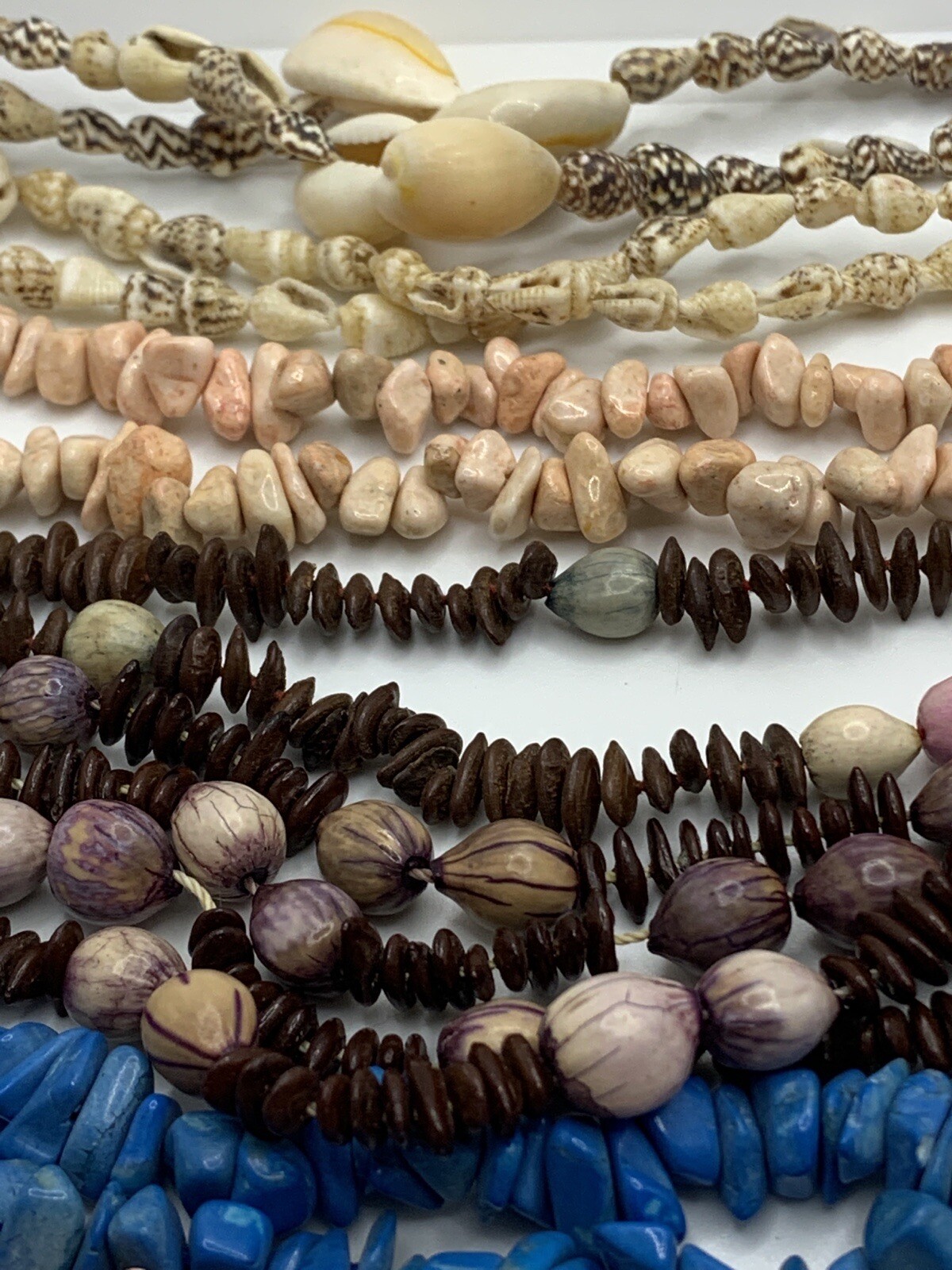 HUGE LOT PUKA SHELLS FETISH Native MOP Abelone Shell … - Gem