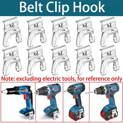 10 Pack Belt Clip Hook For Bosch GDS18V-221 (3601JD8210) Impact Wrench ...