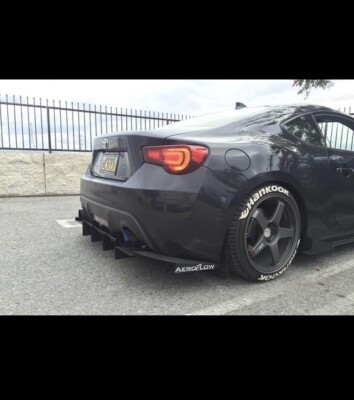 Aeroflow Dynamics 2012 - 2018 Subaru BRZ Rear Diffuser V1 Frs/Gt86 | OE ...