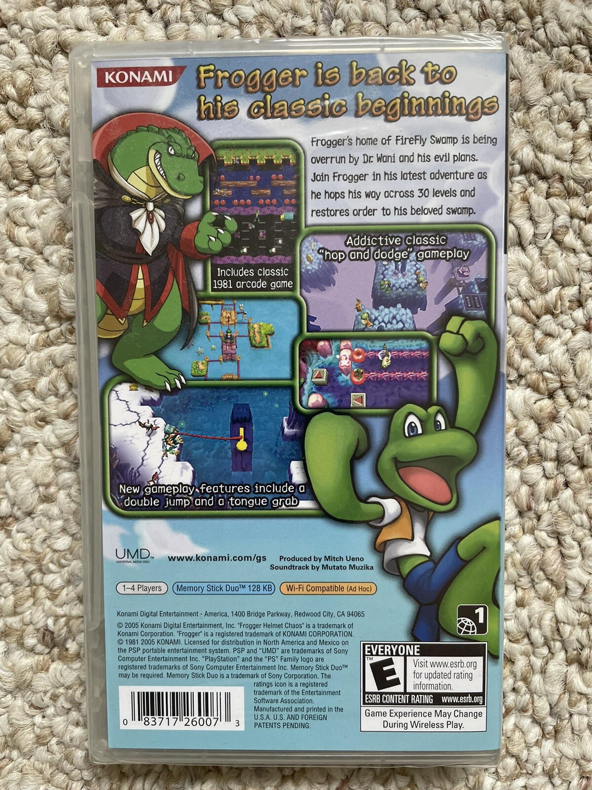 Frogger: Helmet Chaos (Sony PSP, 2005) - European Version for sale ...