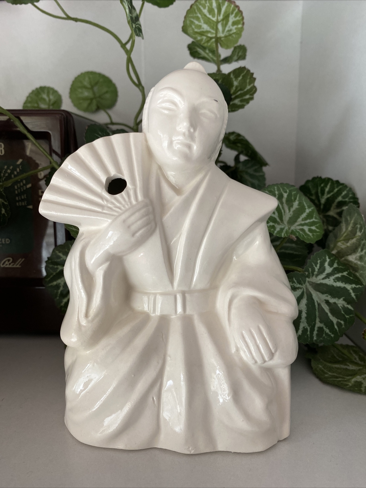 Orchids of Hawaii SAMURAI With Fan R-21 R21 Japan Vase Incense Burner ...