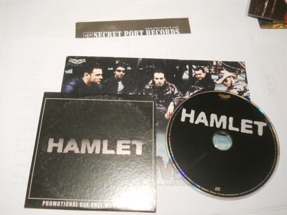 HAMLET-s/t 2002 sealed PROMO CD +PHOTO.tool,soulfly,metallica,static-X ...