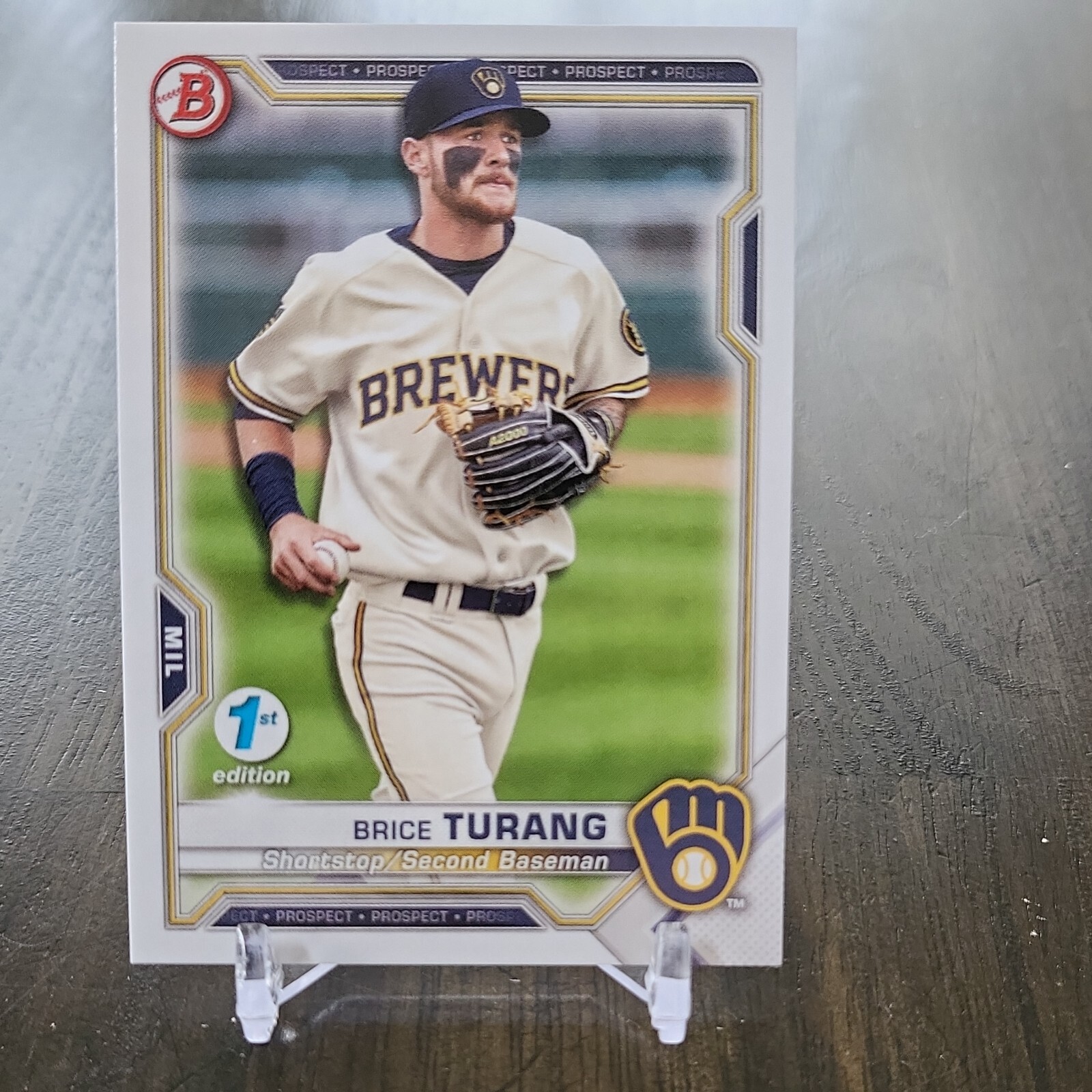Brice Turang 2021 Bowman 1st Edition #BFE-10 | eBay
