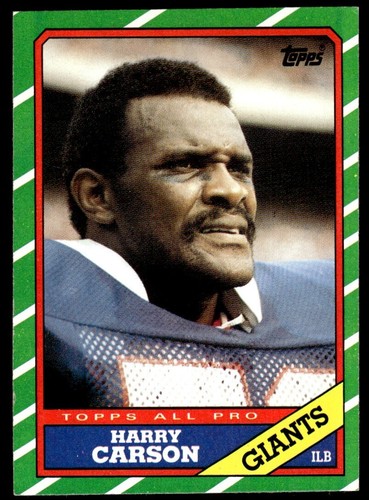 1986 Topps Harry Carson #152 | eBay