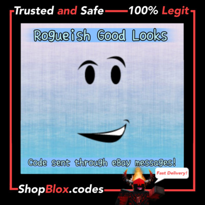 ROBL0X Classic Face Rogueish Good Looks Toy Code ONLY! *Messaged* | eBay