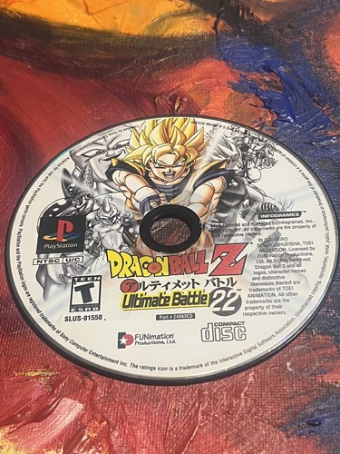 Sony PlayStation 1/PS1 Dragon Ball Z Ultimate Battle 22 Tested/Working ...