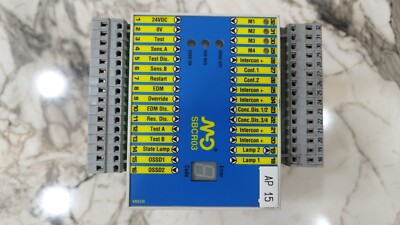 M.D.Micro Detectors spa SBCR03/S-AM PNP Safety Controller🔥Fast DHL ...